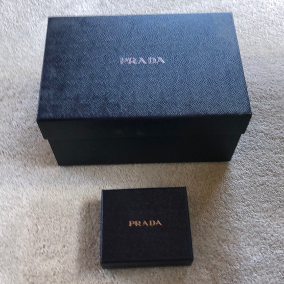 Prada | Accessories | Prada Boxes Set Of 2 | Poshmark